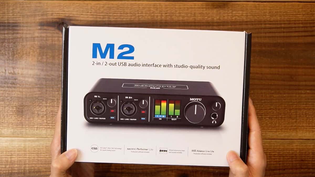MOTU M2 レビュー｜オーディオマニア目線で聴き専レビューしてみると？ | カジェログ