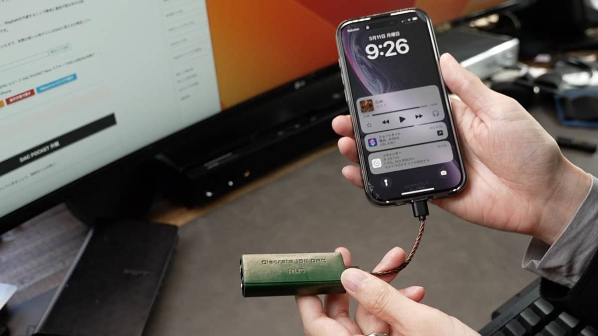 iPhoneでドングル型DACを使っている方必携!? 話題の神アクセサリー「LEPIC / DAC POCKET」を使ってみた | カジェログ